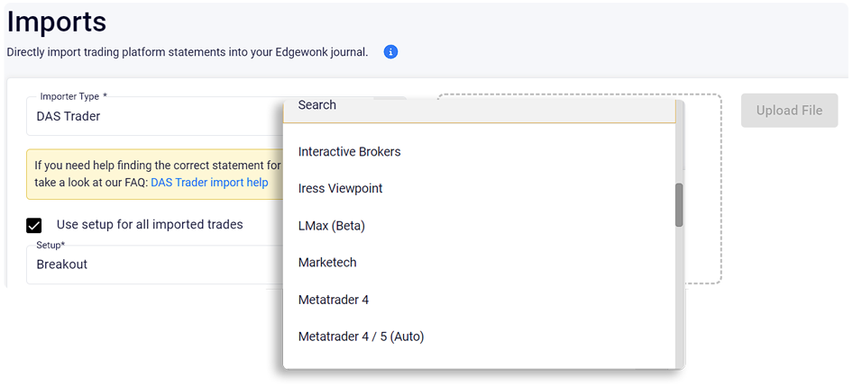 Edgewonk Trading Journal
